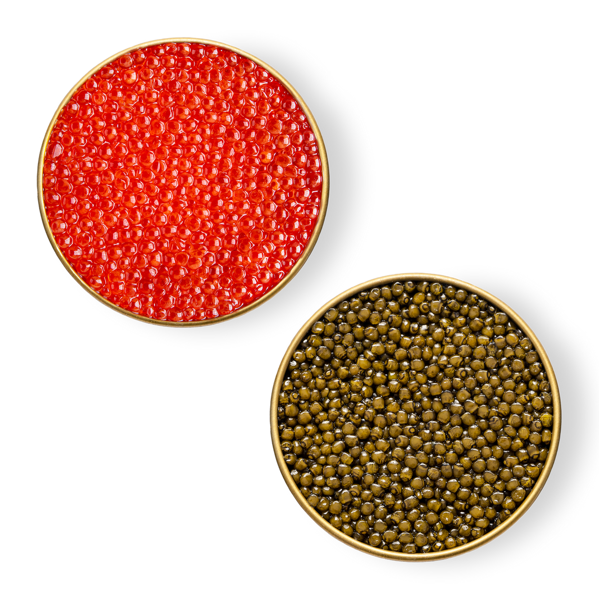 Smoked Trout Roe & Royal Ossetra Caviar Bundle | Petrusco